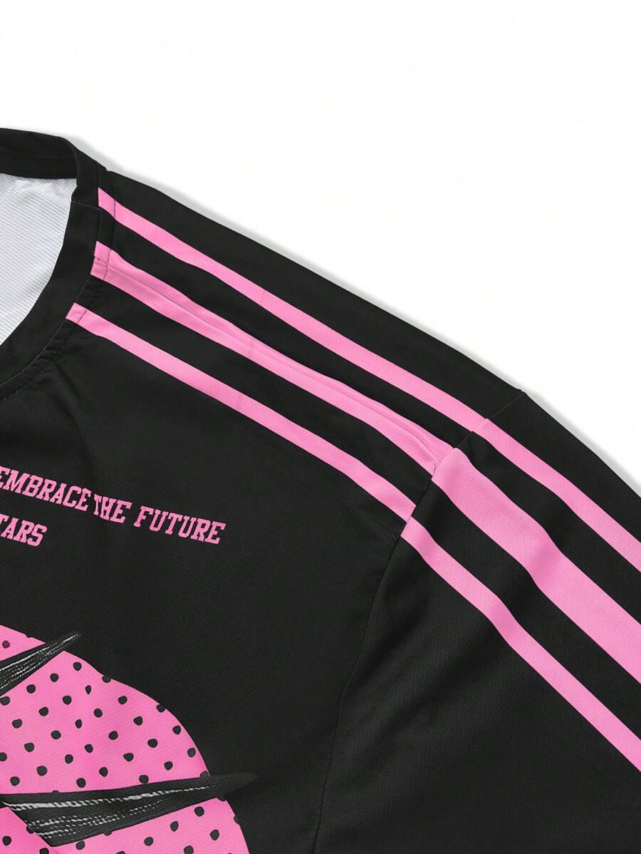 PAVTROS men’s casual cotton streetwear T-shirt with cross embroidery – cozylix